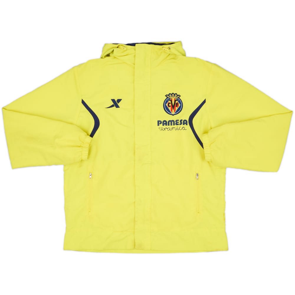 2015-16 Villarreal xTep Hooded Rain Jacket - 6/10 - (S)