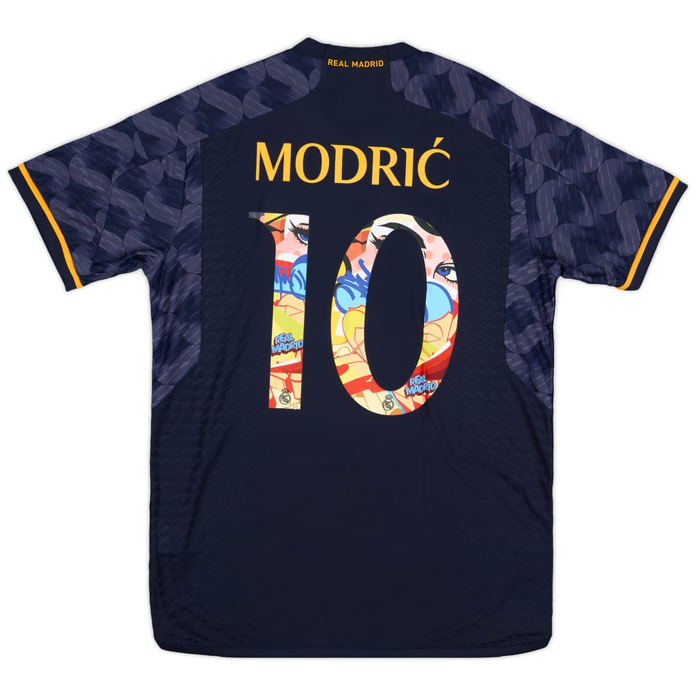 2023-24 Real Madrid Authentic Away Shirt Modric #10 - 9/10