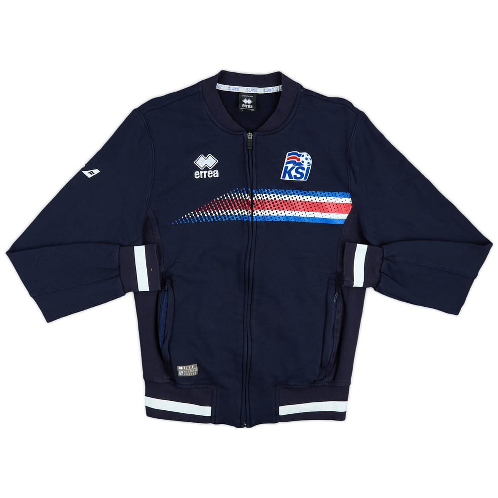 2016-17 Iceland Errea Track Jacket - 8/10 - (S)