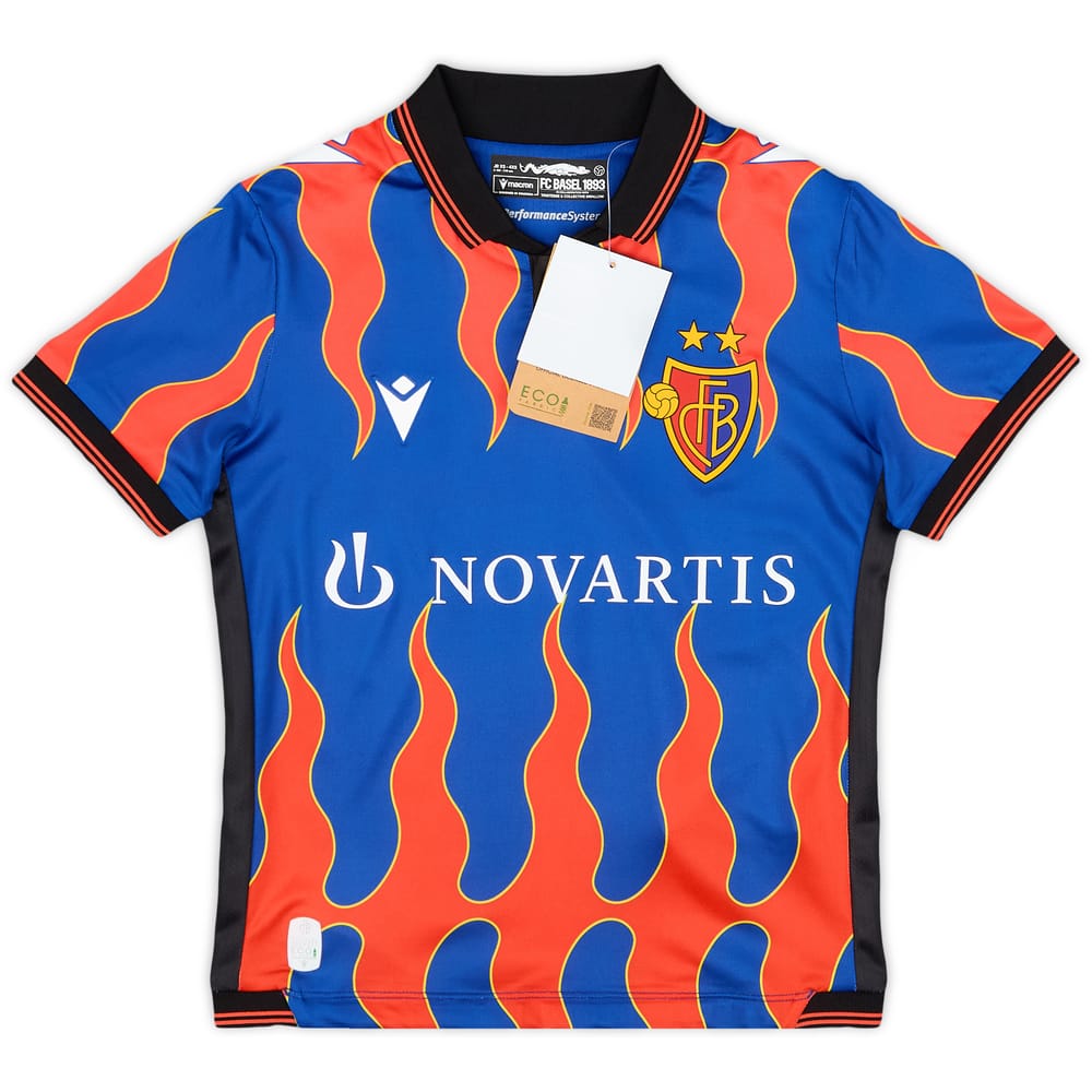 2024-25 FC Basel Home Shirt (5-6 Years)