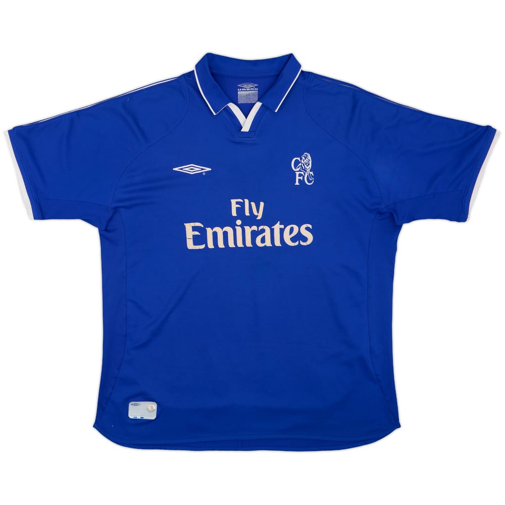 2001-03 Chelsea Home Shirt - 5/10 - (XL)