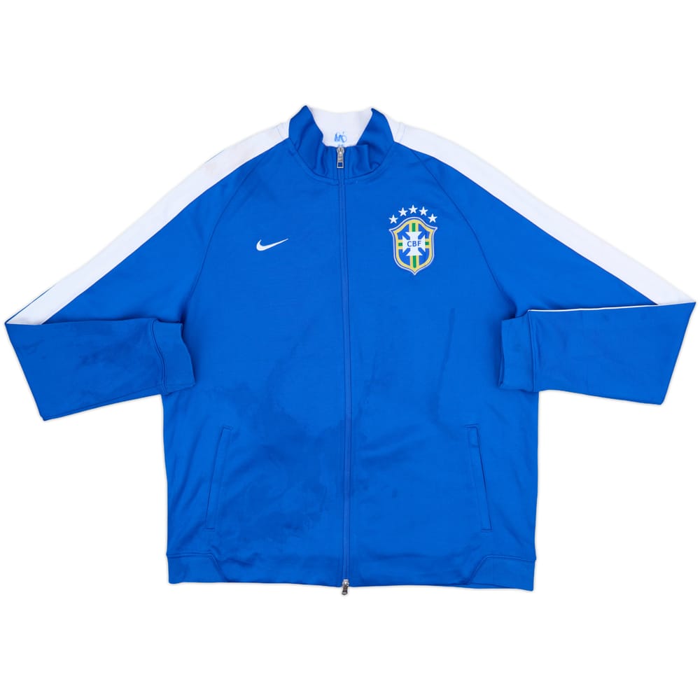 2014-15 Brazil Nike Track Jacket - 5/10 - (XXL)