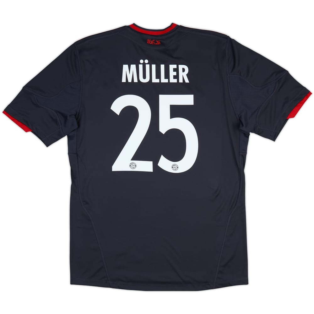 2010-11 Bayern Munich Third Shirt Muller #25 (M)