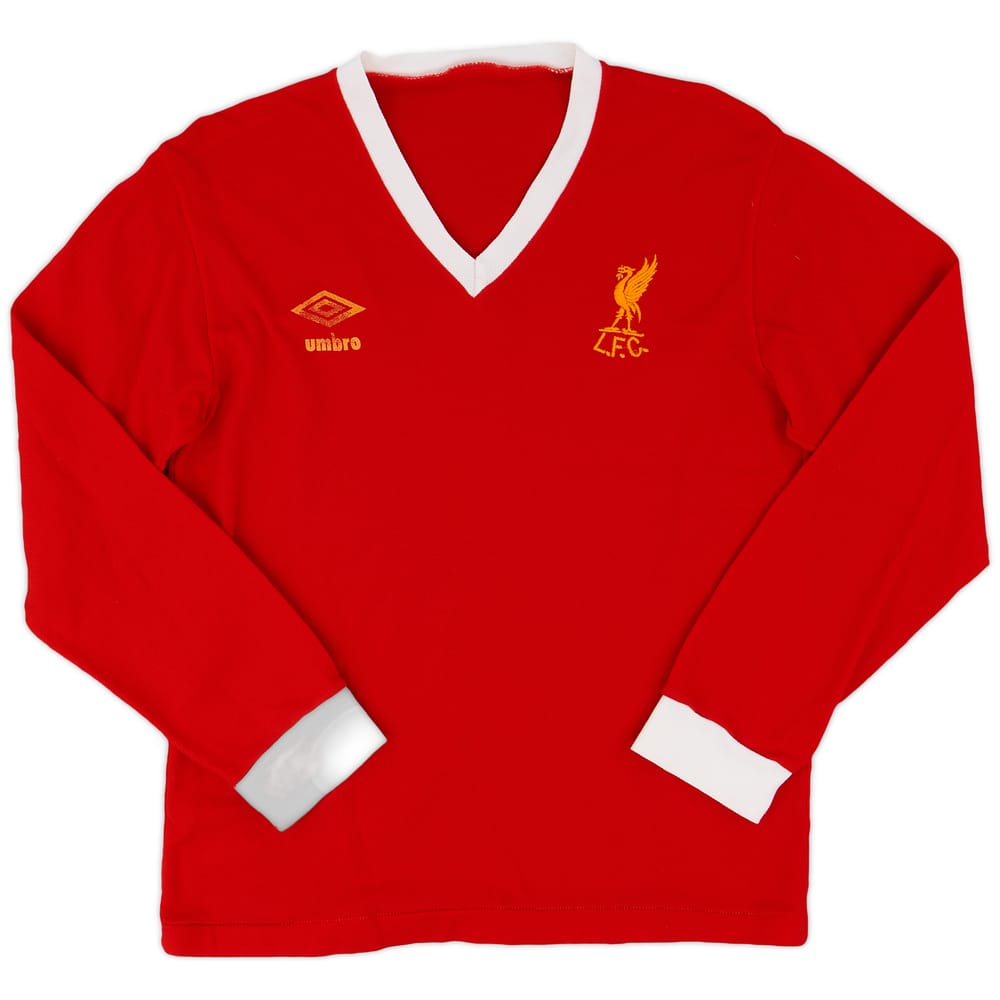 1979-82 Liverpool Home L/S Shirt - 7/10 - (S)