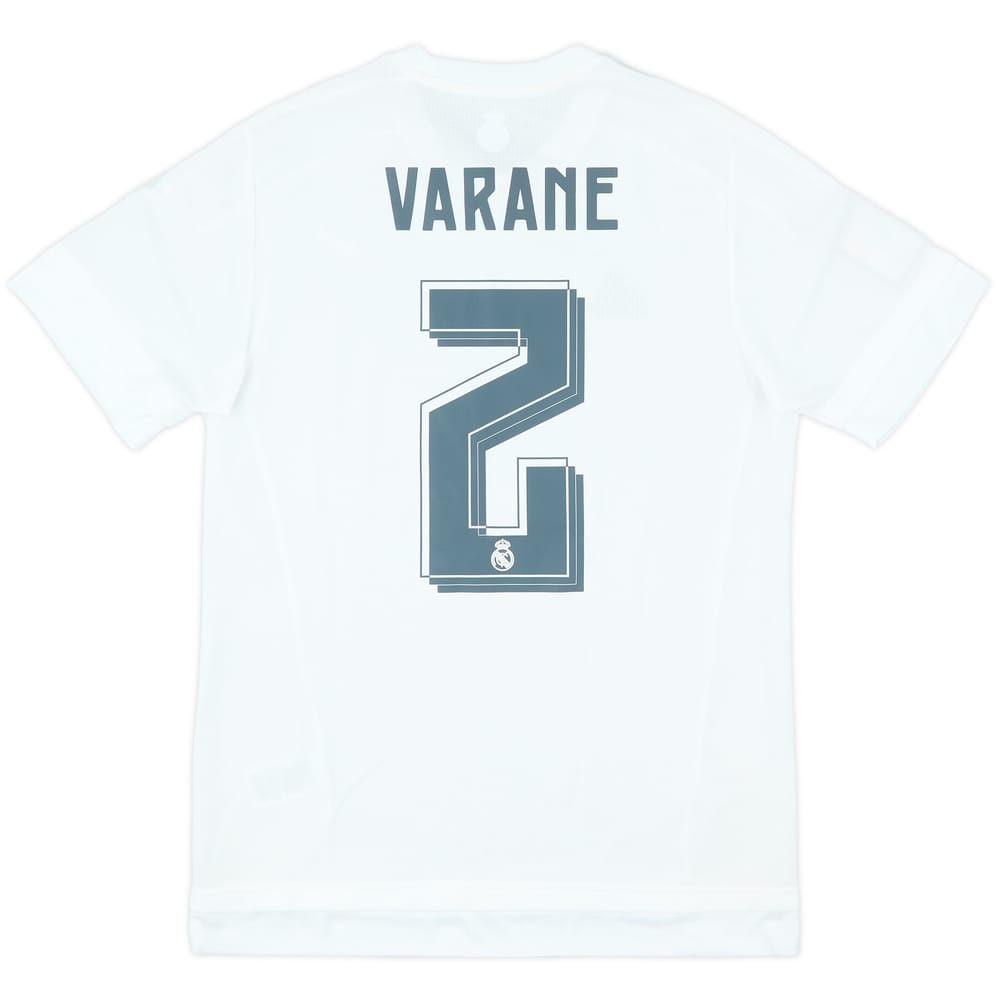 2015-16 Real Madrid Home Shirt Varane #2 (M)