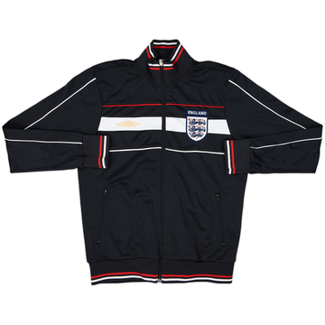 2004-05 England Umbro Track Jacket - 8/10 - (L.Boys) 2004-05 England Umbro Track Jacket - 8/10 - (L.Boys)