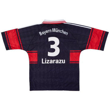 1998-00 Bayern Munich Away Shirt Lizarazu #3 - 5/10 - (M) 1998-00 Bayern Munich Away Shirt Lizarazu #3 - 5/10 - (M)