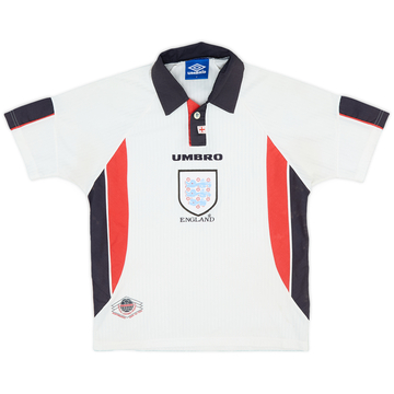 1996-97 England Away Shirt - 8/10 - (Y) 1996-97 England Away Shirt - 8/10 - (Y)