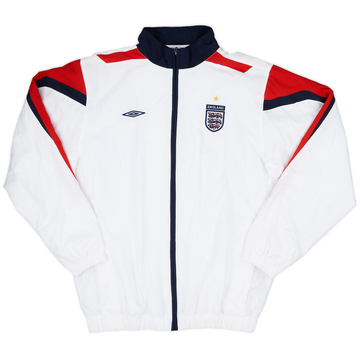 2004-05 England Umbro Track Jacket - 8/10 - (L.Boys) 2004-05 England Umbro Track Jacket - 8/10 - (L.Boys)
