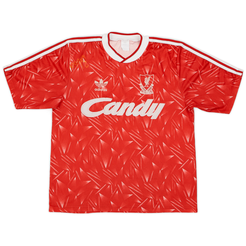1989-91 Liverpool Home Shirt - 5/10 - (L)