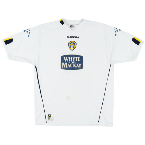 2004-05 Leeds United Home Shirt - 5/10 - (XL)
