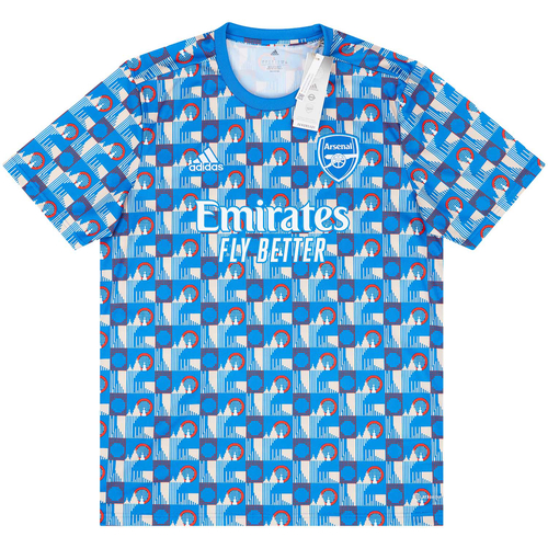 2021-22 Arsenal adidas x TFL Pre-Match Shirt - NEW
