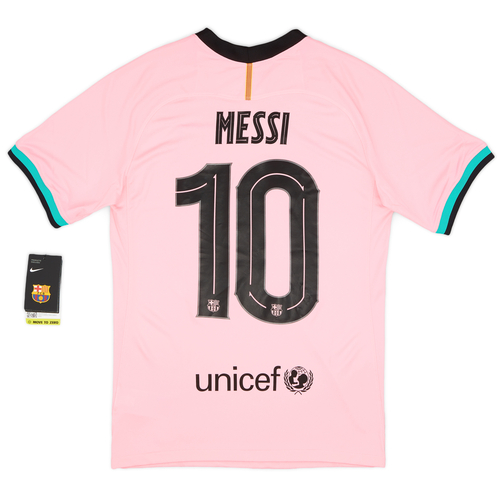 2020-21 Barcelona Third Shirt Messi #10 (L)
