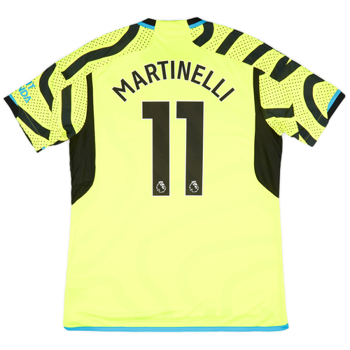 2023-24 Arsenal Away Shirt Martinelli #11