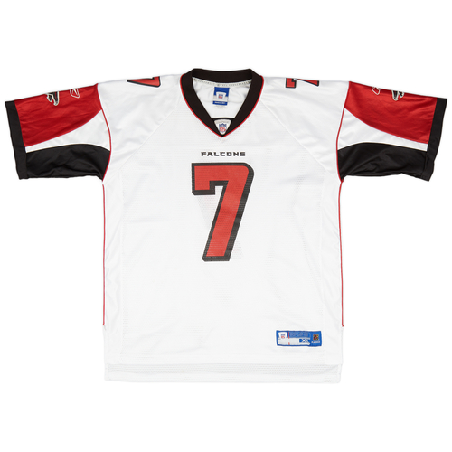 2005-06 Atlanta Falcons Vick #7 Reebok On Field Away Jersey (Very Good) XL