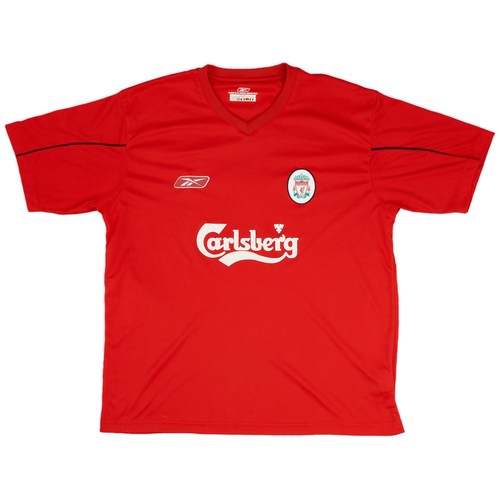 2003-04 Liverpool Reebok Training Shirt - 6/10 - (XL)