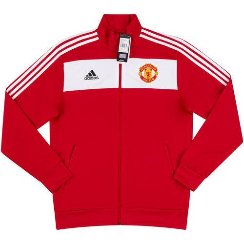 2020-21 Manchester United adidas 3-Stripe Track Jacket - NEW