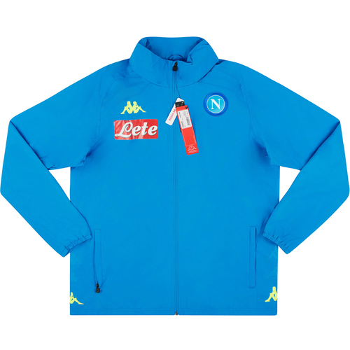 2018-19 Napoli Kappa Training Rain Jacket - NEW