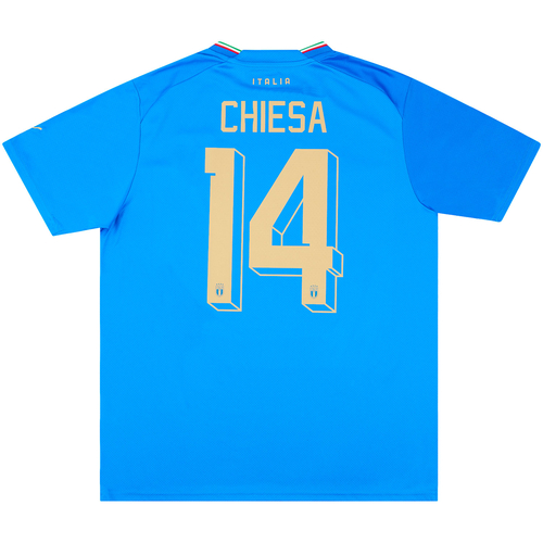 2022-23 Italy Home Shirt Chiesa #14 - NEW
