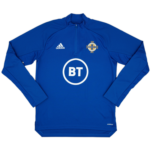 2019-20 Northern Ireland adidas 1/4 Zip Training Top - 9/10 - (M)