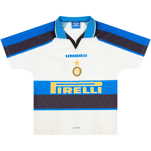 1996-97 Inter Milan Away Shirt - Very Good 6/10 - (Y)