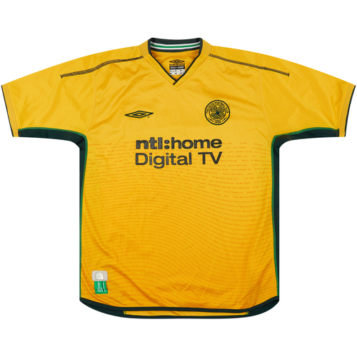 2002-03 Celtic Away Shirt - Good 5/10 - (M)