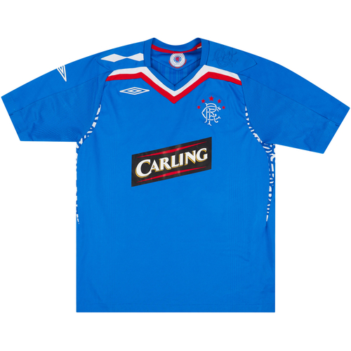 2007-08 Rangers Home Shirt (Good) XL