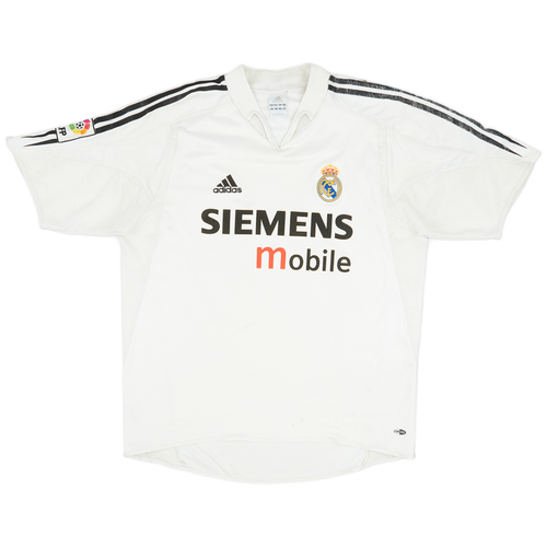 2004-05 Real Madrid Home Shirt - 5/10 - (L)
