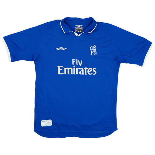 2001-03 Chelsea Home Shirt - 8/10 - (L.Boys)