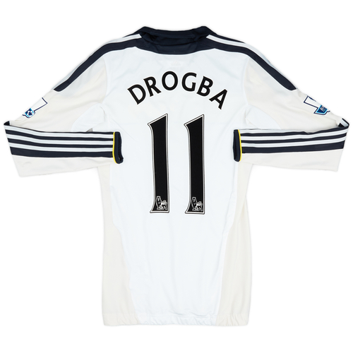 2011-12 Chelsea Techfit Player Issue Third L/S Shirt Drogba #11 - 8/10 ...