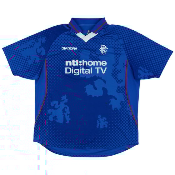 Rangers Football Shirts | Classic Retro Vintage Rangers Kits & Castore ...