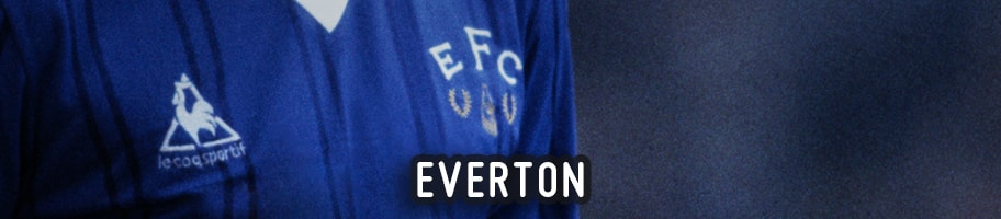 Everton Football Shirts and Kit - 1980s to present - Classic Retro ...
