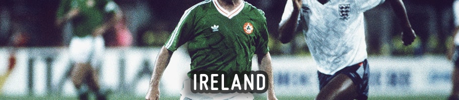 Ireland Football Shirts and Kit - 1980s to present - Classic Retro ...